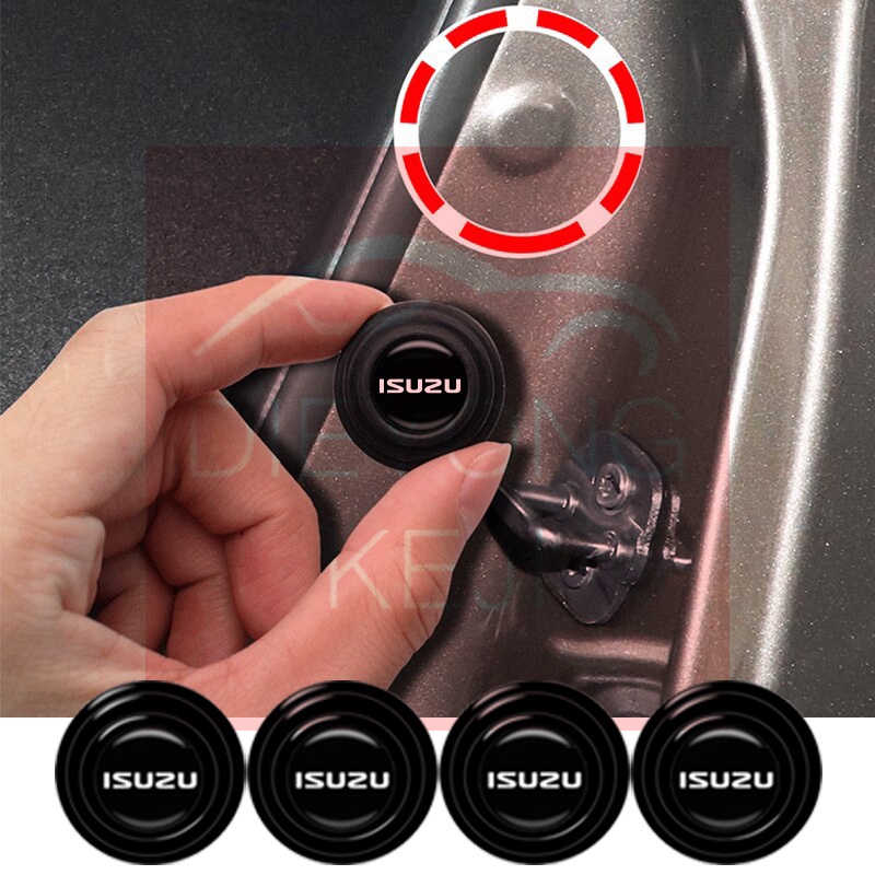 [Ready Stock] 8pcs ISUZU Universal Car Door Trunk Shockproof Silencer ...