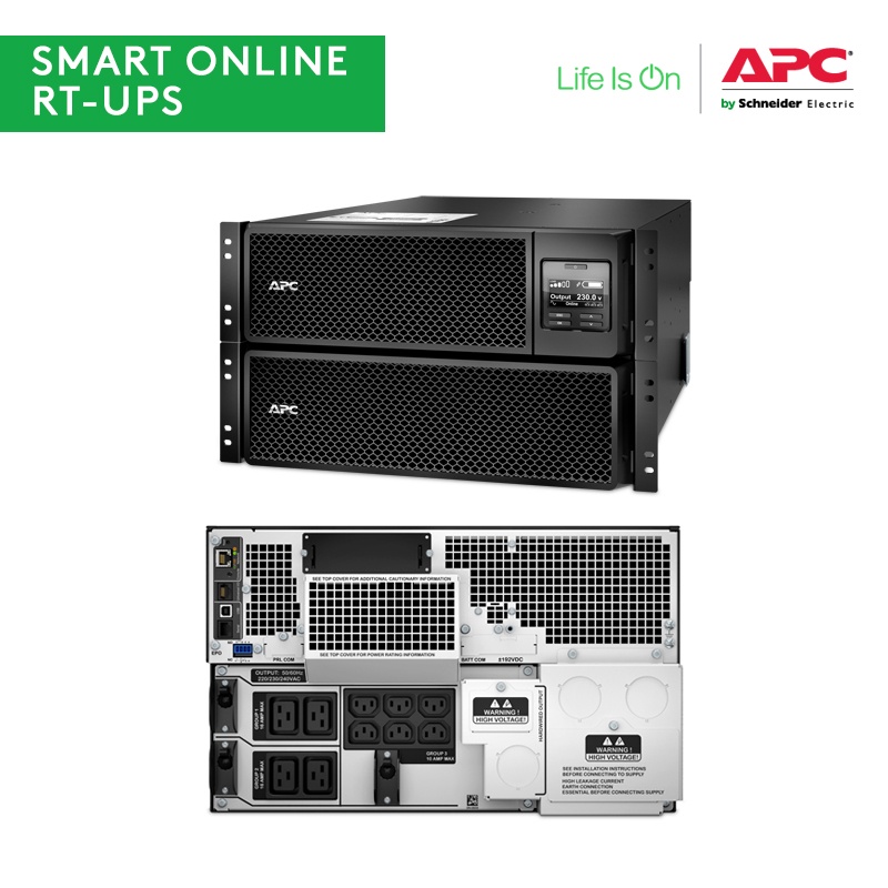APC Smart-UPS SRT 5KVA 6KVA 8KVA 10KVA Rackmount UPS, 230V SRT5KRMXLI ...
