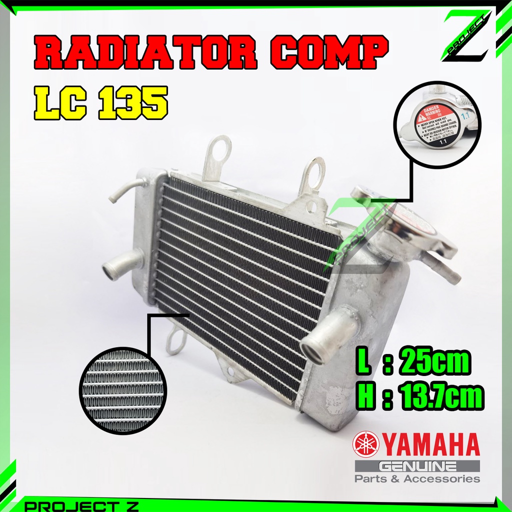 RADIATOR STANDARD YAMAHA Y15 LC135 Y15ZR LC 135 RS150R RS150 RS ...
