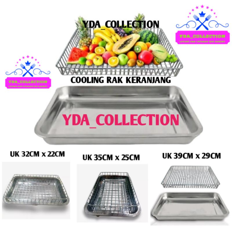 Colling Rack With Basket Oil Drainer Container Cooling Rack Oil Drainer And Stainless Tray