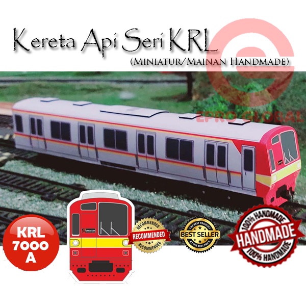 Indonesian Railways KRL Series (Handmade) | Shopee Malaysia