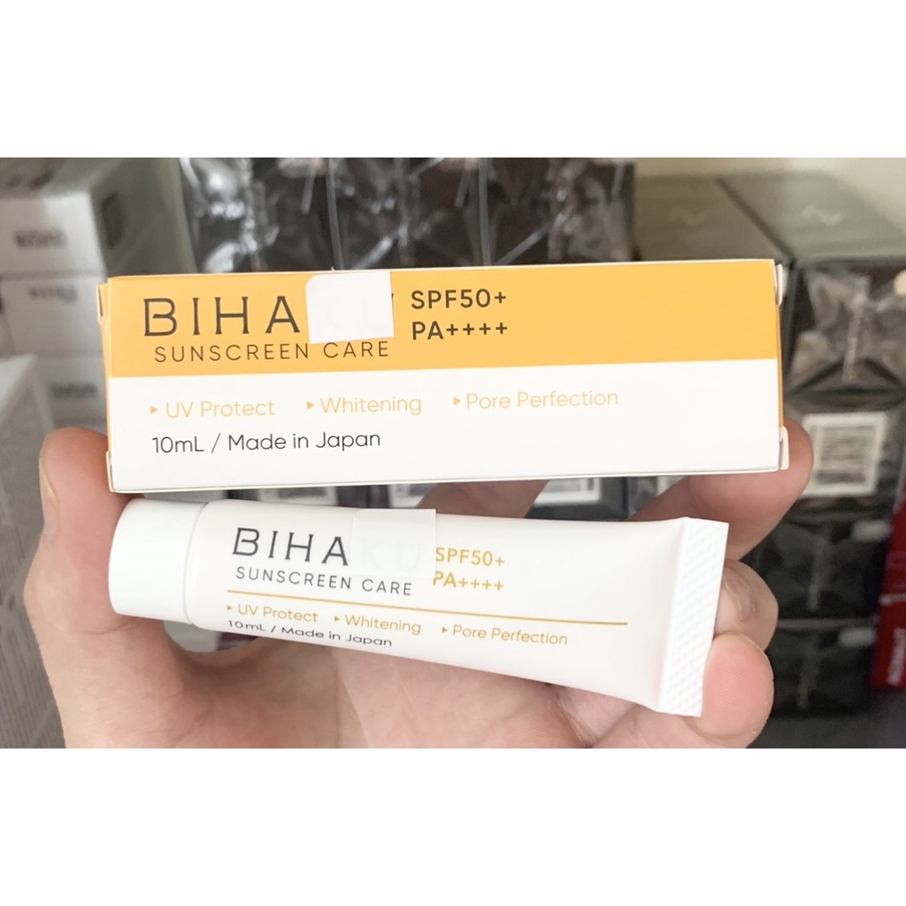 Treament Bihaku Sunscreen Care SPF 50+ PA++++ 10ml | Shopee Malaysia