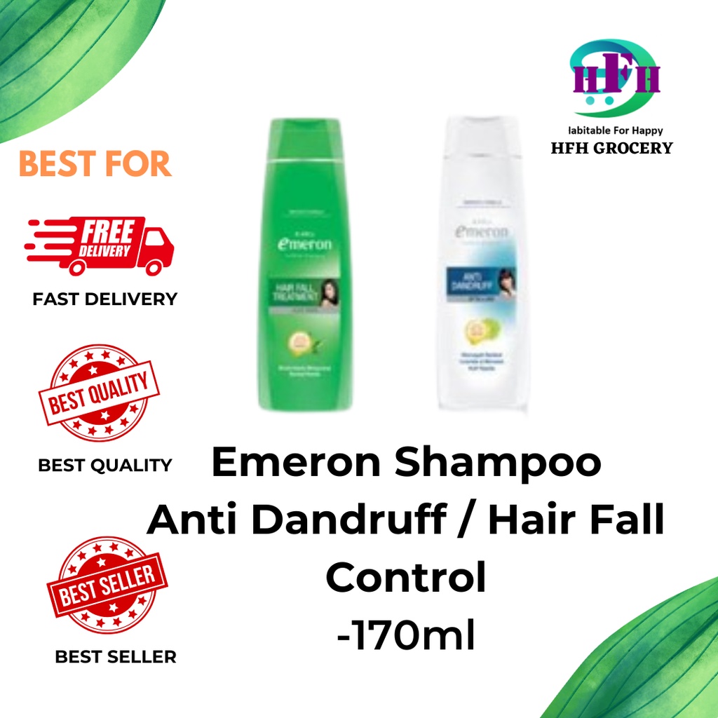 🔥Emeron Shampoo - Anti Dandruff / Hair Fall Control/ Black Shine / Soft ...