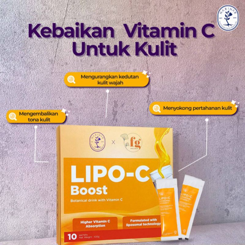 Narinar Lipo-C Boost (1 Box/10 Sachets) | Shopee Malaysia