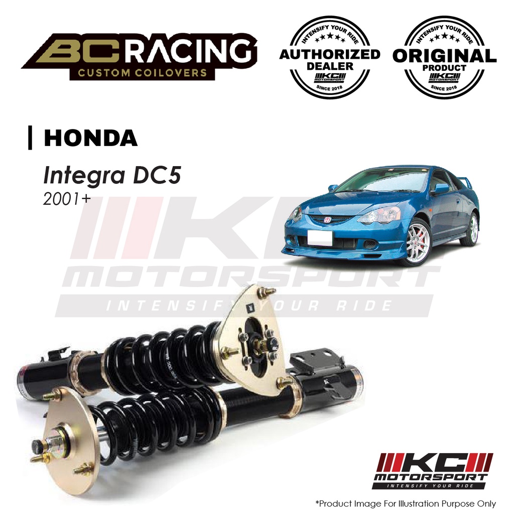 Honda Integra DC5 2001+ - BC RACING BR RA Fully Adjustable Suspension ...