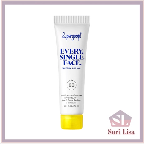 Supergoop Every Single Face SPF 50 Sunscreen Travel Size | Shopee Malaysia