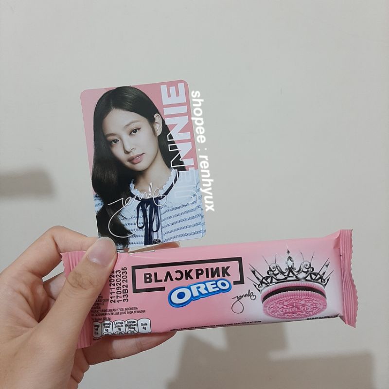 [READY] Photocard OREO X BLACKPINK LISA JENNIE JISOO ROSE PC BP 07 09 ...