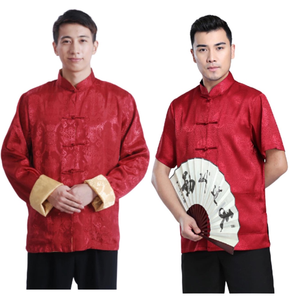 💥Malaysia Ready Stock💥Tang Suit Traditional Chinese Clothing for Men ...
