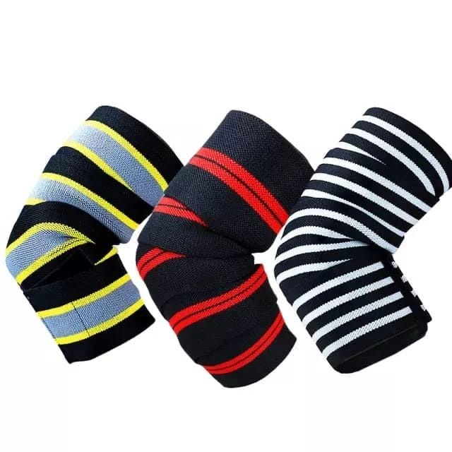 Powerlifting Squat Knee Support Deadlift Wraps | Shopee Malaysia