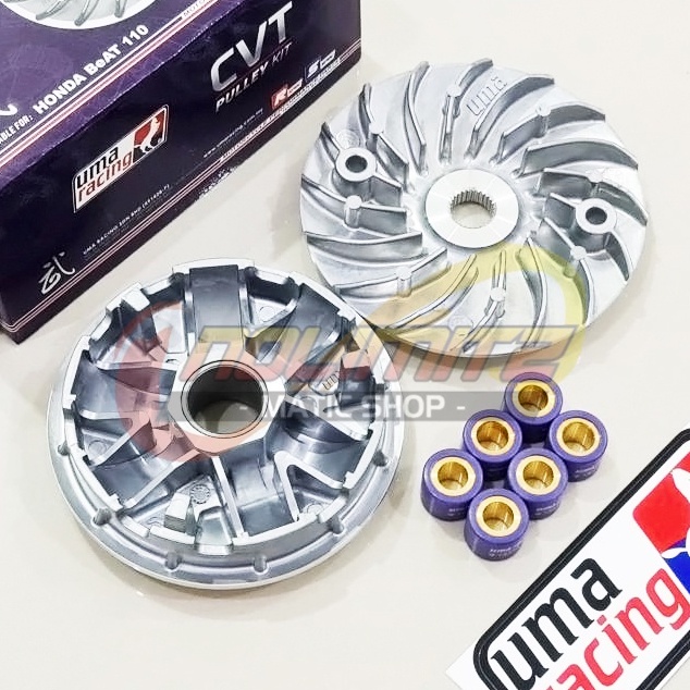 Pulley Uma Racing Home Roller CVT Set 13gr Beat Vario Scoopy 110 FI ...