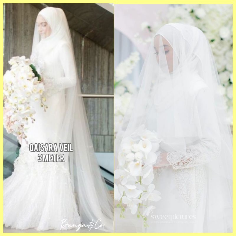 veil nikah,veil pengantin,veil plain,veil nikah plain,veil pengantin ...