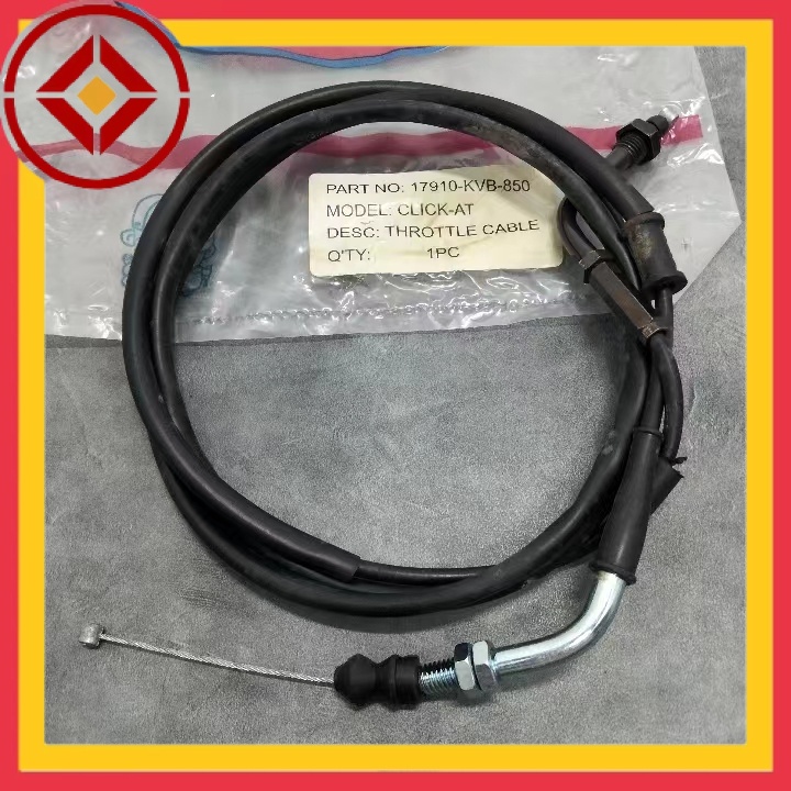 HONDA CLICK AT ETOMO THROTTLE CABLE CLICK-AT CLICKAT OIL CABLE MINYAK ...