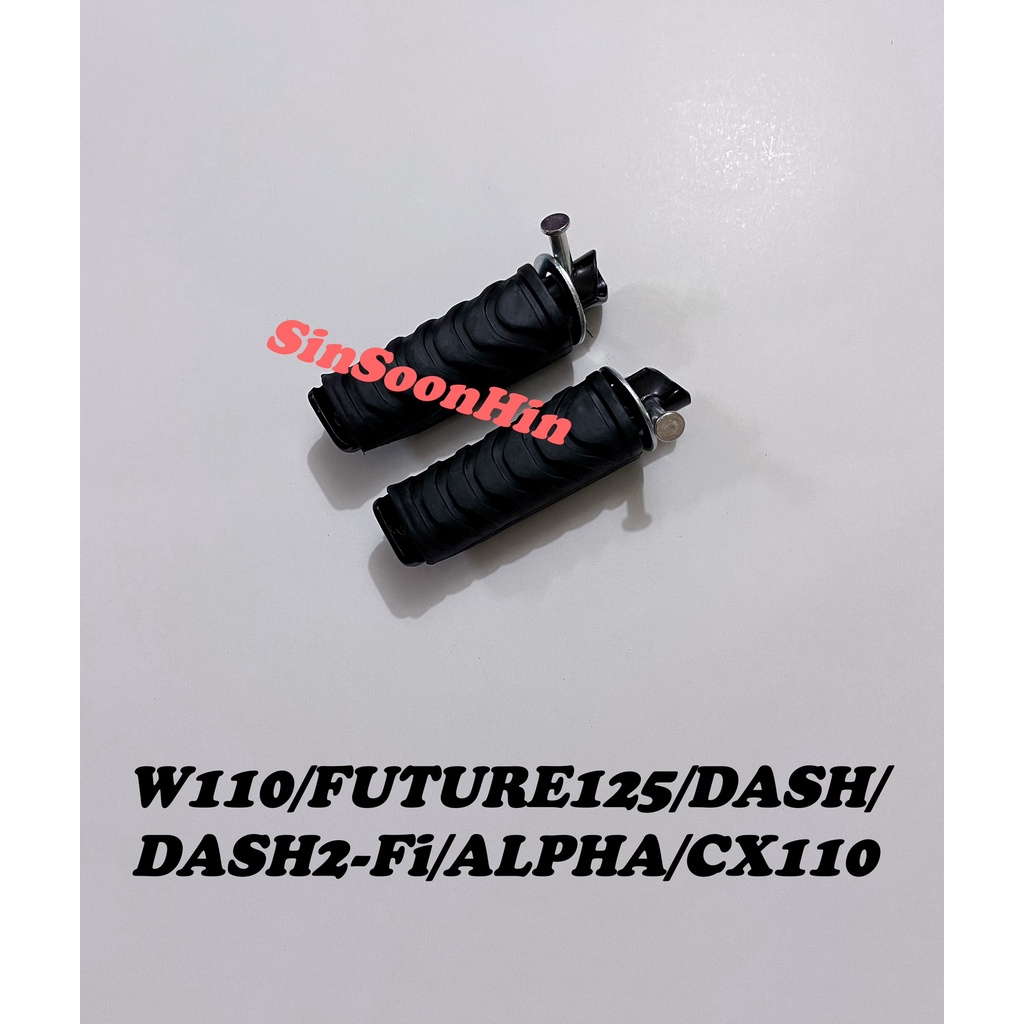 Honda WAVE110 FUTURE DASH DASH-2 CX110 ALPHA Rear Foot Rest #wave 110 ...