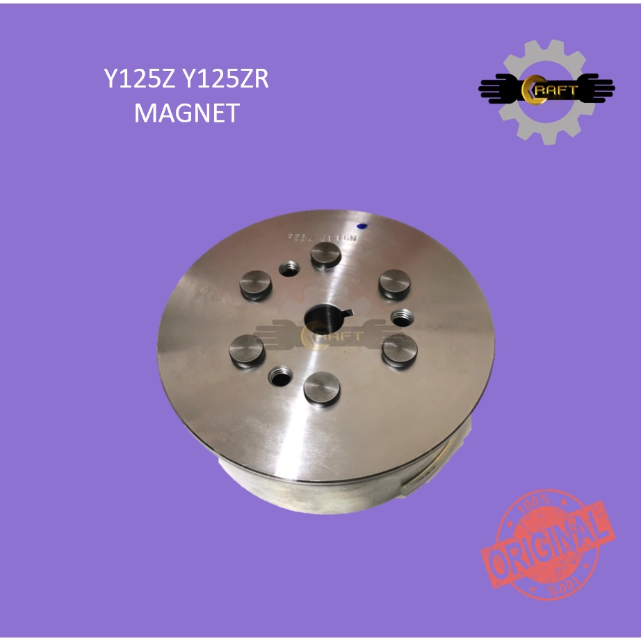 YAMAHA Y125 Y125Z Y125ZR MAGNET COIL 100% ORIGINAL JAPAN Y125Z MAGNETO ROTOR FLYWHEEL 5BU-85550 ...