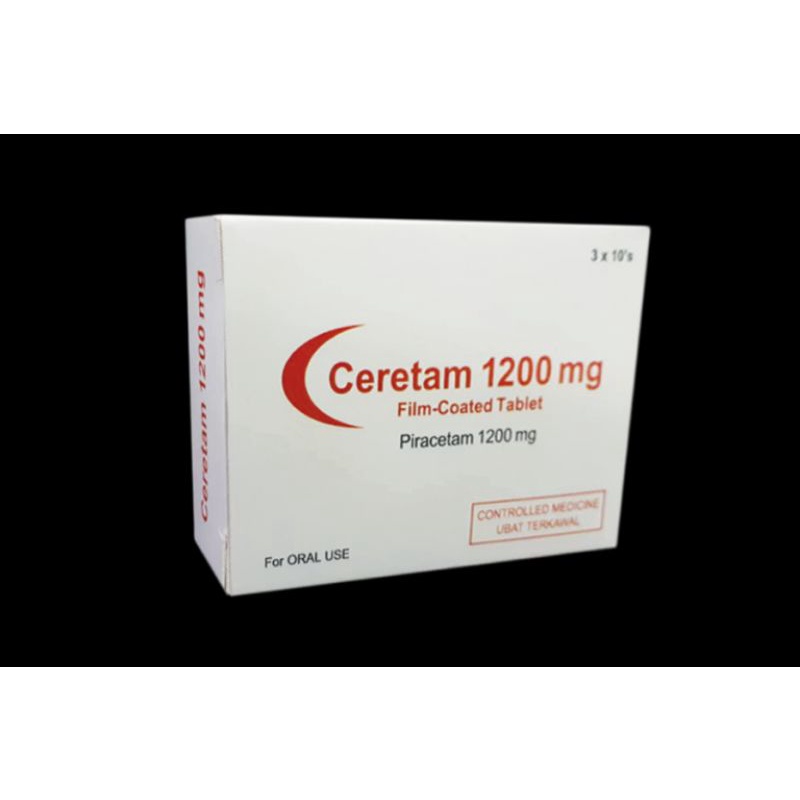 Ceretam 1200mg Tablet | Shopee Malaysia