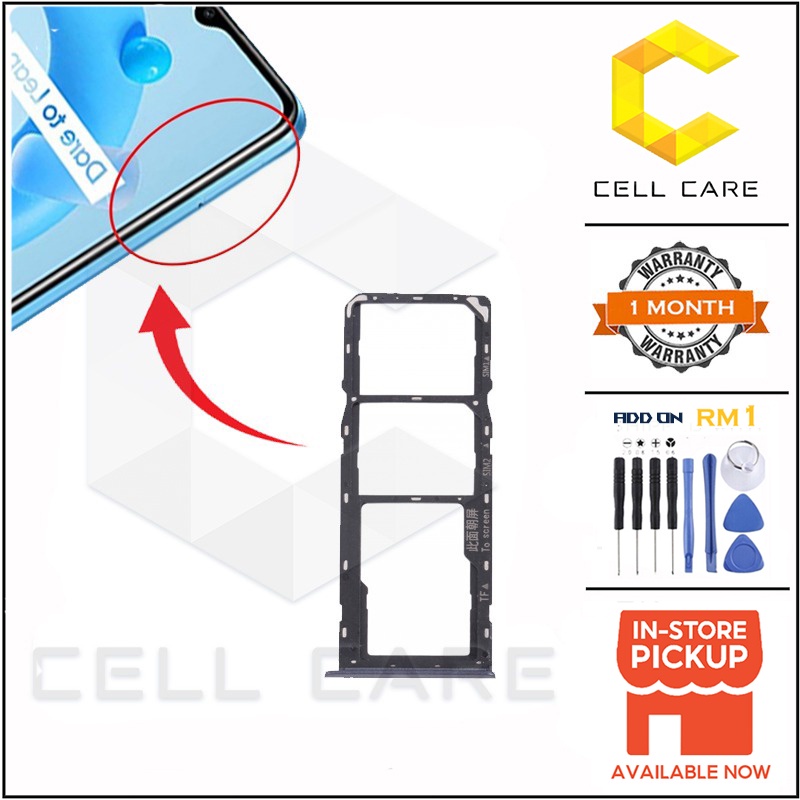 CellCare Sim Tray Slot Sim Card Holder Adapter Compatible For REALME ...