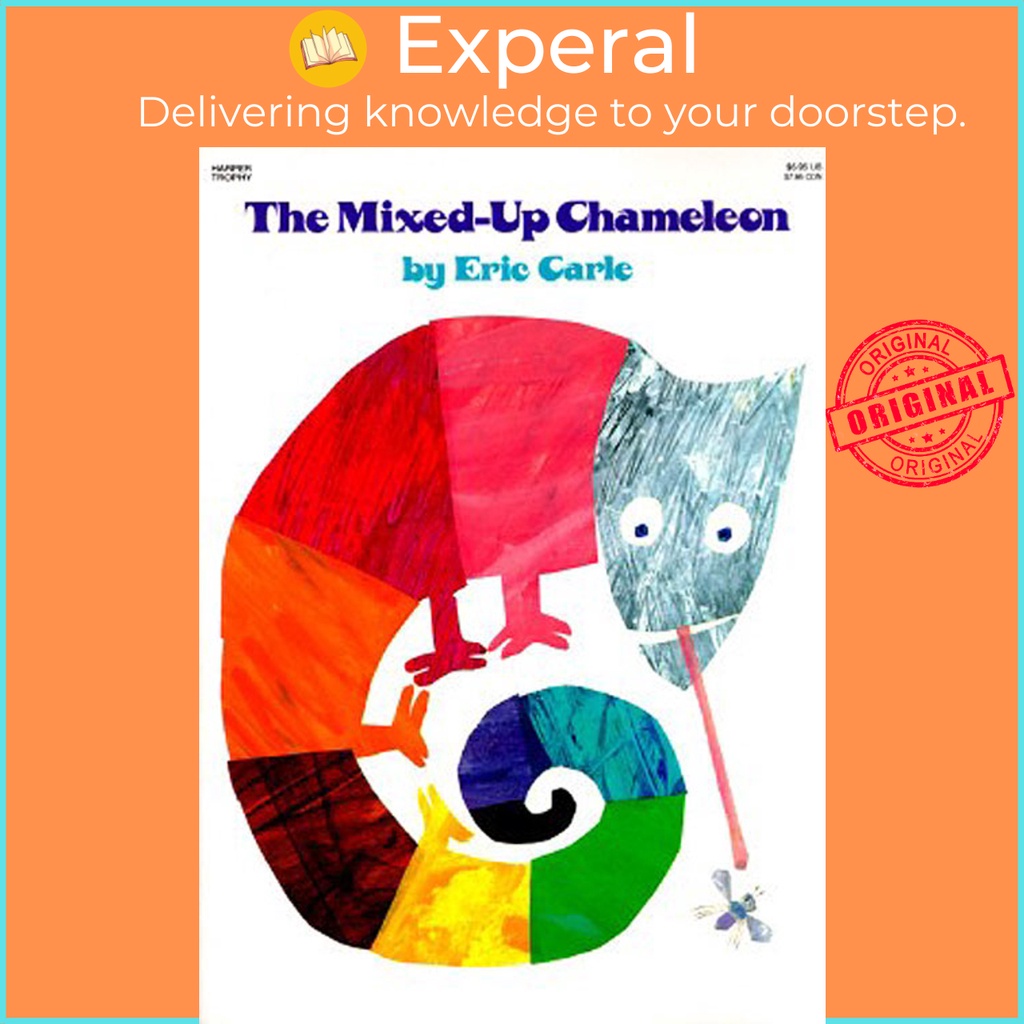 [English] - The Mixed-Up Chameleon by Eric Carle (paperback) | Shopee ...