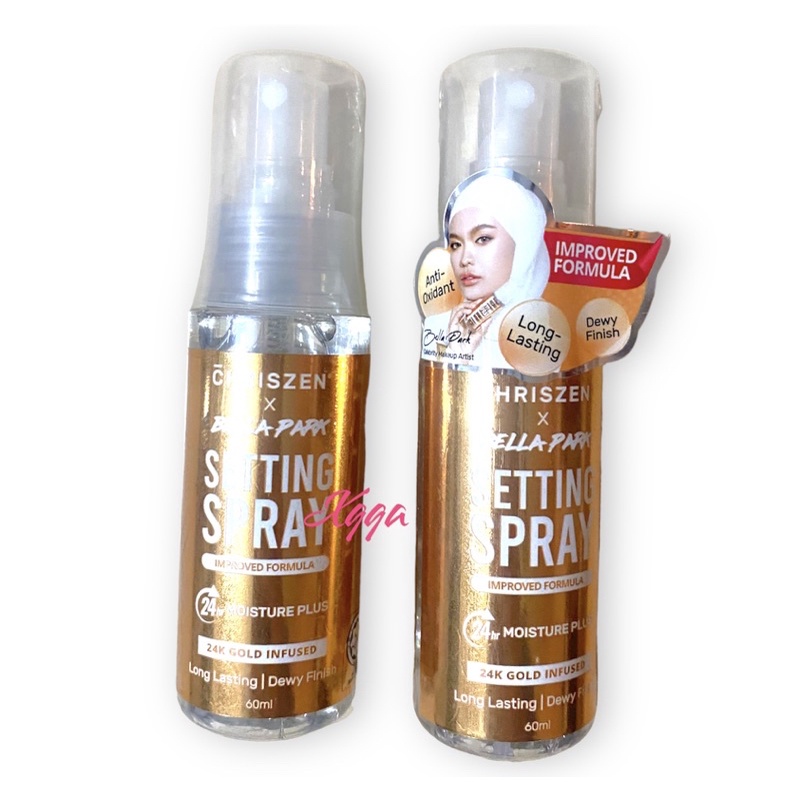 CHRISZEN x bella park SETTING SPRAY 60ml Beauty Makeup Face Setting ...
