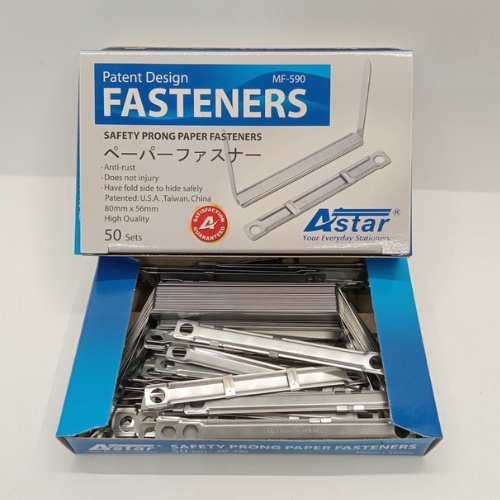 Astar Metal File Fastener 2 Hole / Fasteners / Pengikat Kertas 纸扣 (MF ...