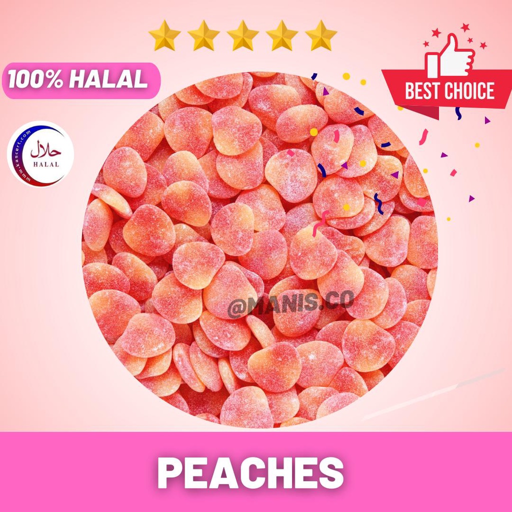 [1Kg] Borong Pack Gummy Turkey Sourbelt Viral Bebeto Haribo Halal ...