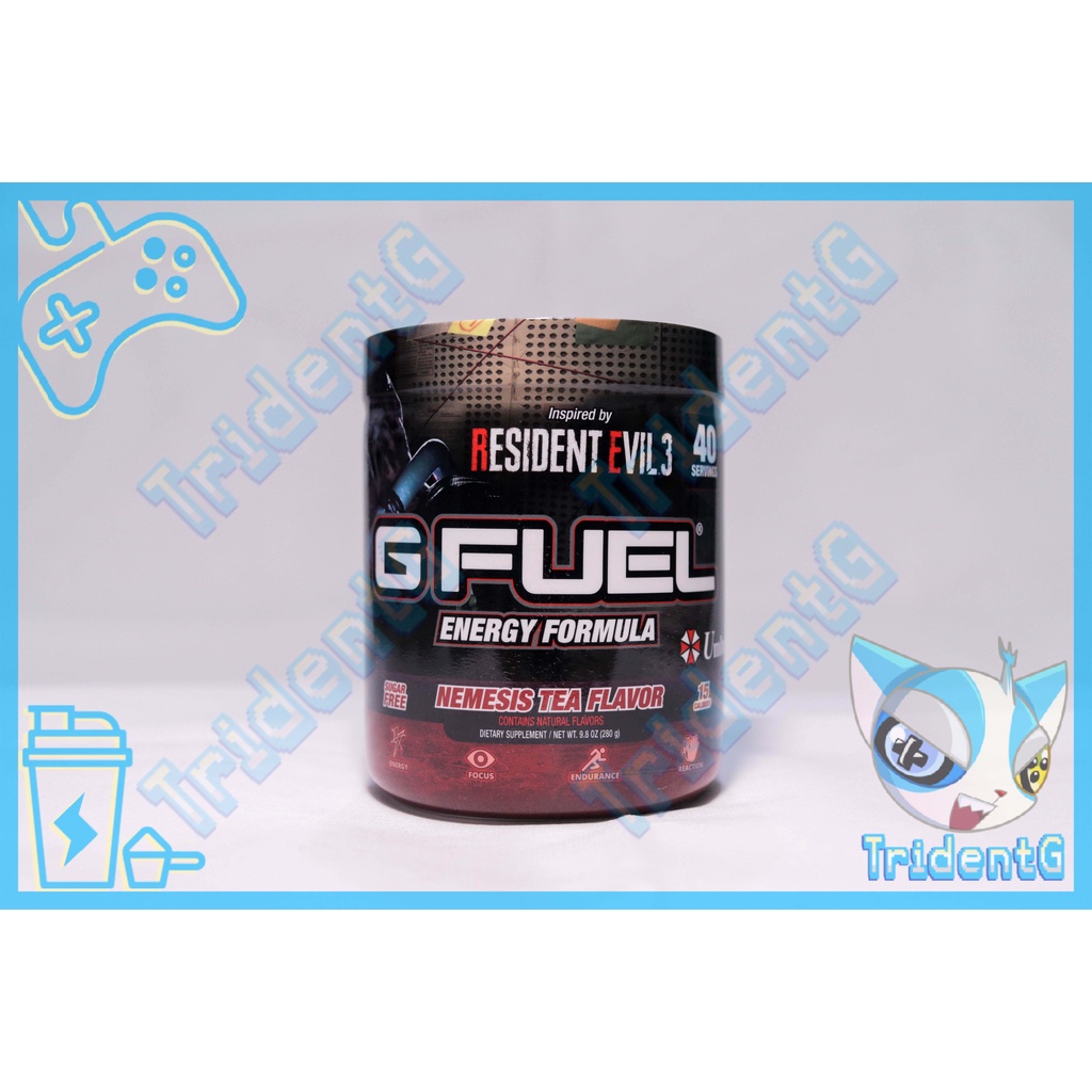 G Fuel NEMESIS TEA RESMASTERED inspired by ResidentEvil Game Gfuel 40 ...