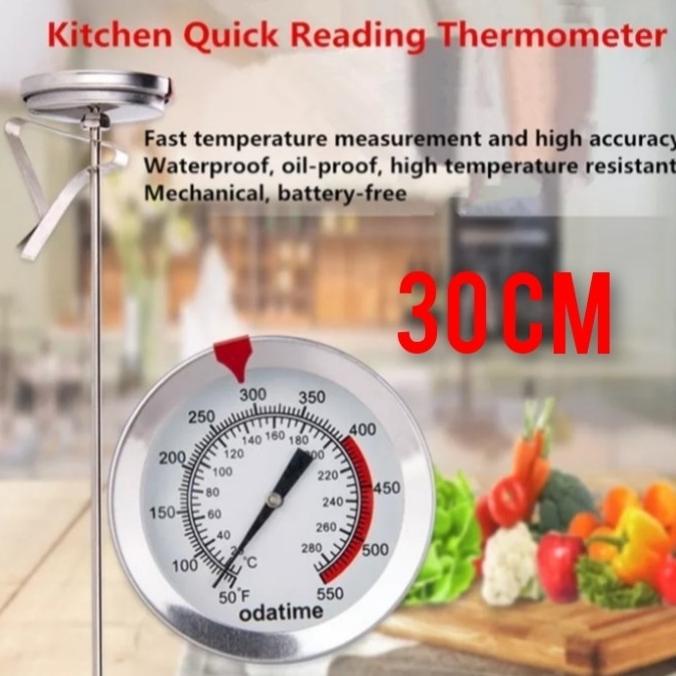 Cooking oil thermometer (30 cm) | Shopee Malaysia