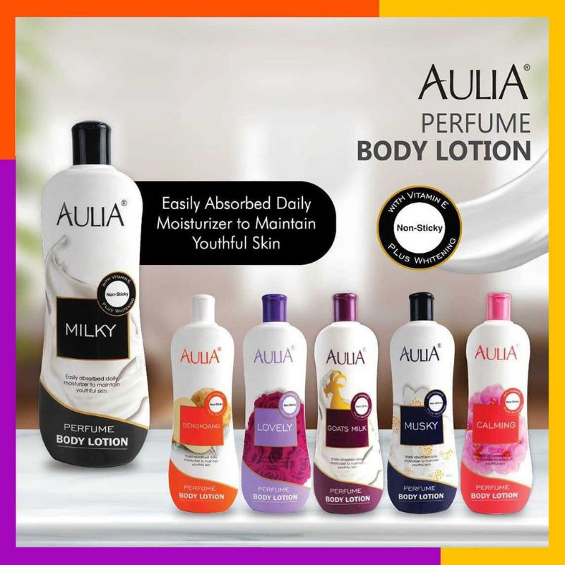 AULIA Perfume Body Lotion 600ml | Shopee Malaysia