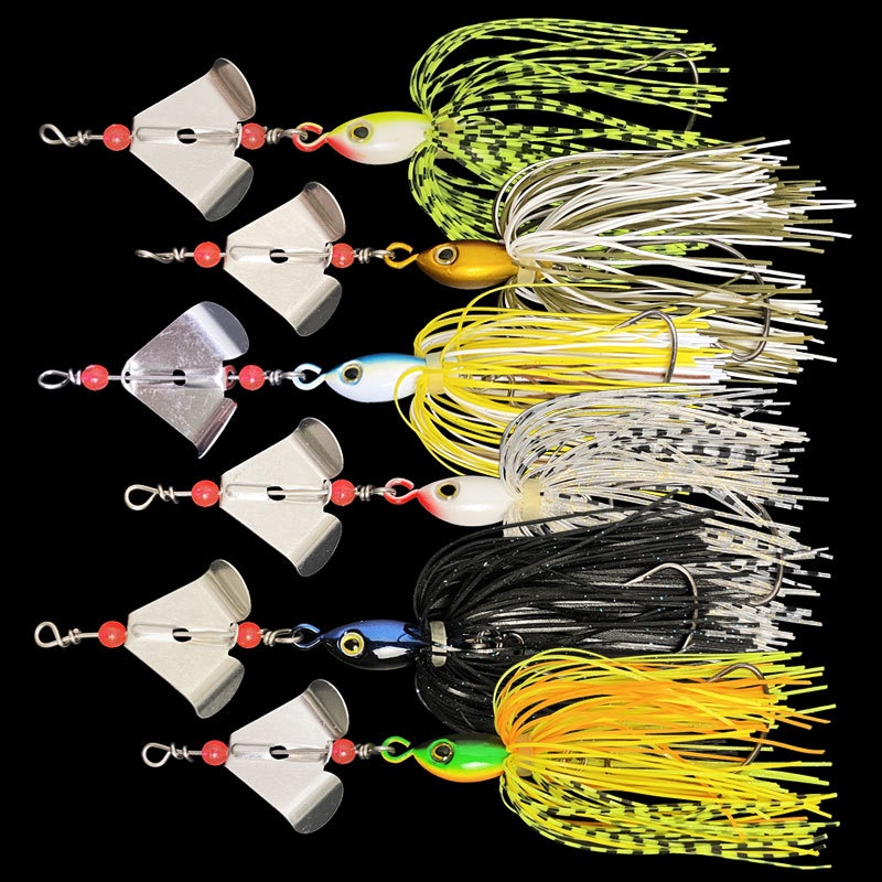 Shengyao Splasher Buzzbait Strengthen the BKK hook Spinner Fishing Lure ...