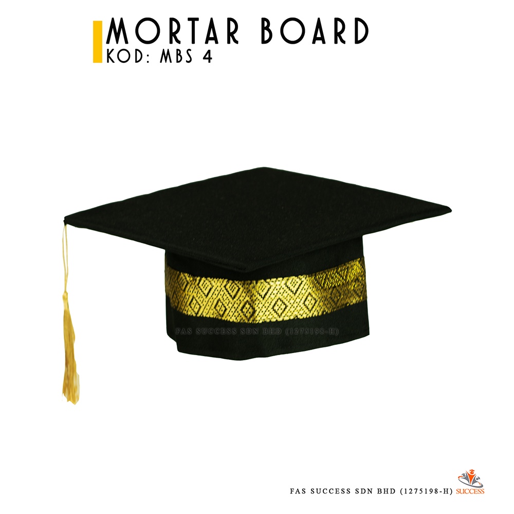TOPI KONVO MORTAR BOARD SONGKET (PRA SEKOLAH) | Shopee Malaysia