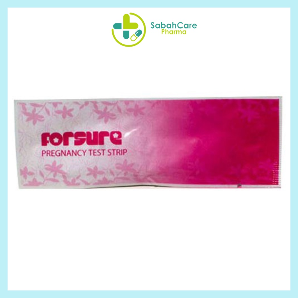 SABAHCARE FORSURE EASY ONE STEP PREGNANCY TEST (1'S) | Shopee Malaysia