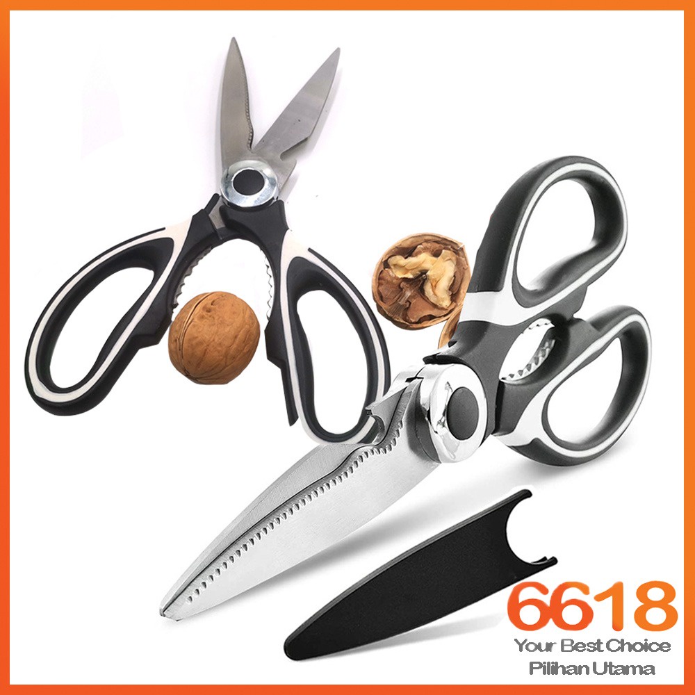 Kitchen Scissors Gunting Dapur Pemotong Tulang Ayam Bone Cutter ...