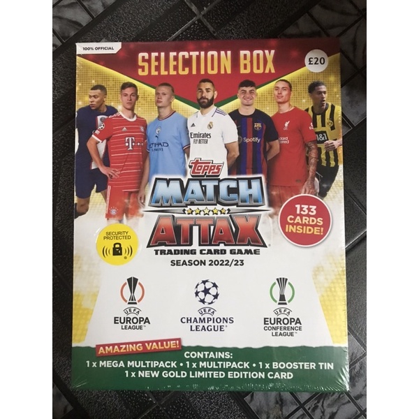 Match ATTAX SELECTION BOX 22/23 PLAYER CARD BOX | Shopee Malaysia