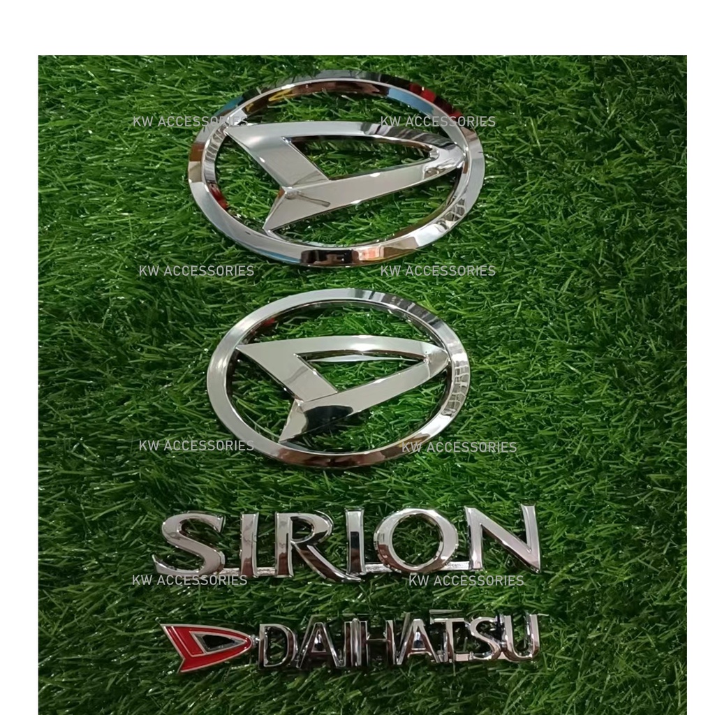 *Free Primer*Daihatsu Sirion Logo EMBLEM DAIHATSU SIRION AT PERODUA ...