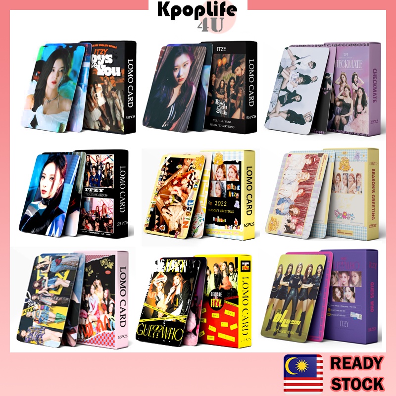ITZY Lomo Card ( 54 pcs ) Ringo Kill My Doubt Boys Like You Blah Blah ...