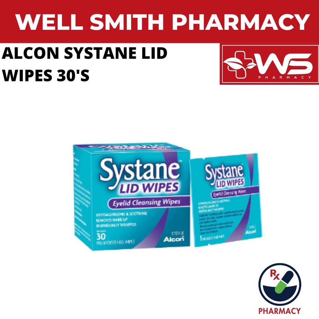 ALCON SYSTANE LID WIPES (30 WIPES/BOX) | Shopee Malaysia