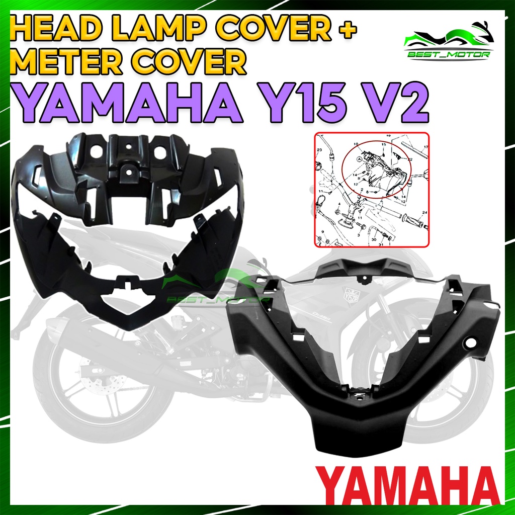 Inner cover YAMAHA Y15 V2 original | Shopee Malaysia