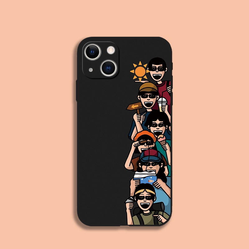 Spoof illustration Cool Funny Casing Compatible For iPhone 12 mini 11 ...