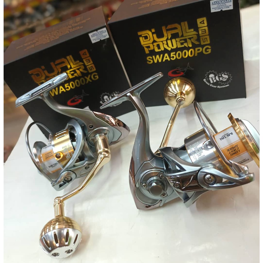 GTECH DUAL POWER SW2000PG FISHING REEL | Shopee Malaysia