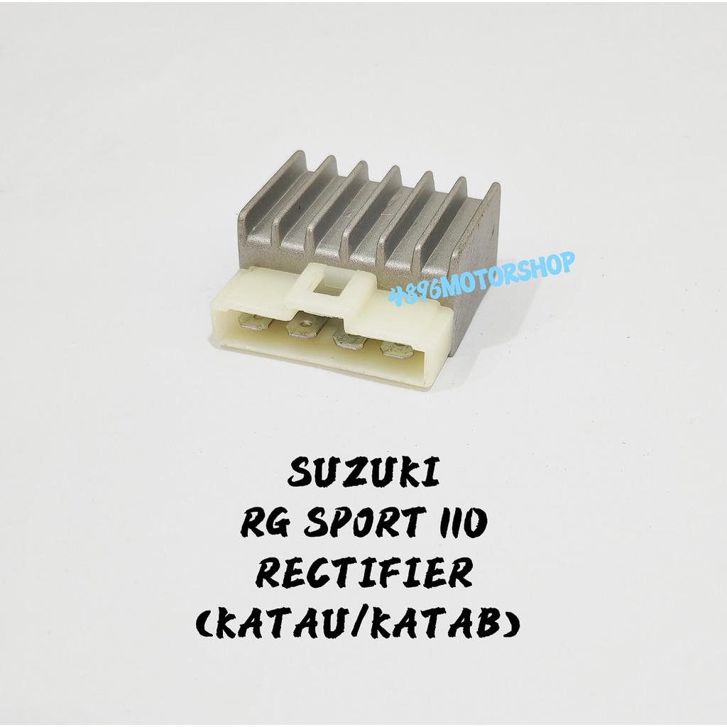 SUZUKI RG SPORT RGS RU110 RECTIFIER REGULATOR KATAU KATAB CHARGE BATERI ...