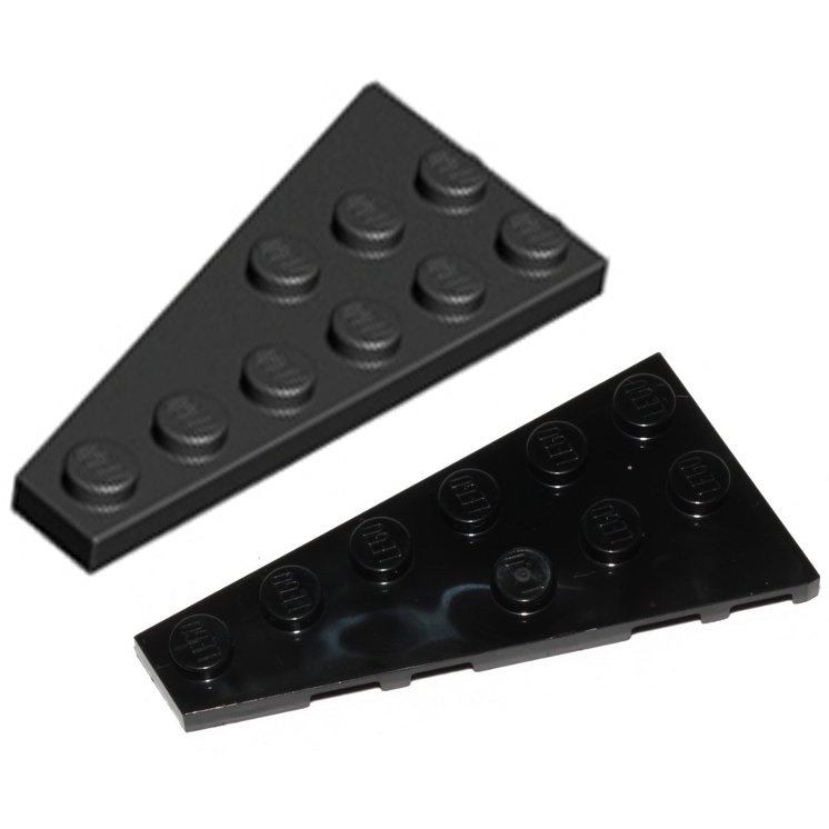 1 bag Lego square trapezoidal Plate 6 x 3 Left, Right / Lego Part 54383 ...