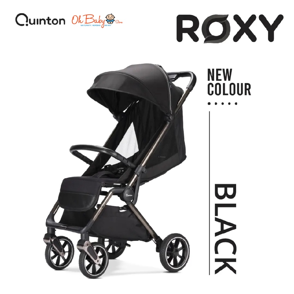 Quinton Roxy Auto Fold Compact / Cabin Size Stroller Newborn to 22kg ...
