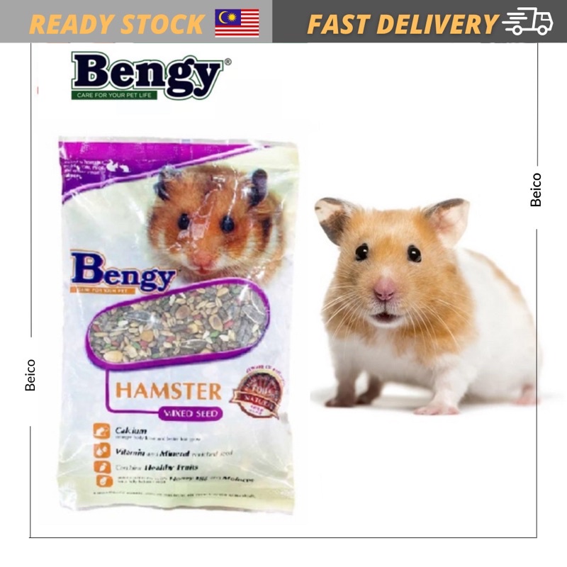 BENGY HAMSTER & SUBengy Hamster Mixed Seed 350g Hamster Food / Sugar ...