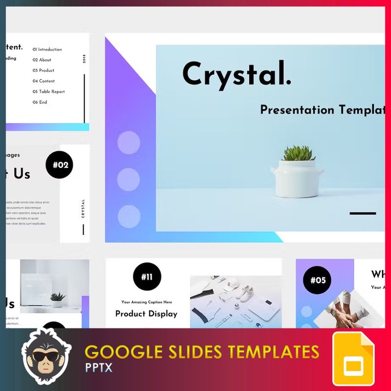 Crystal Agency Google Slides Presentation | Shopee Malaysia