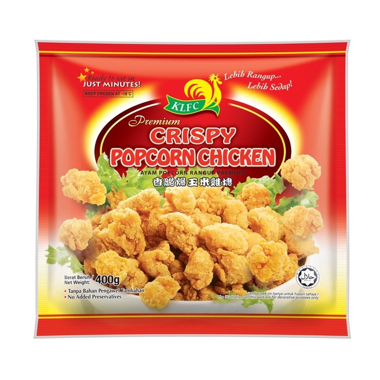KLFC POPCORN CHICKEN 400G | Shopee Malaysia