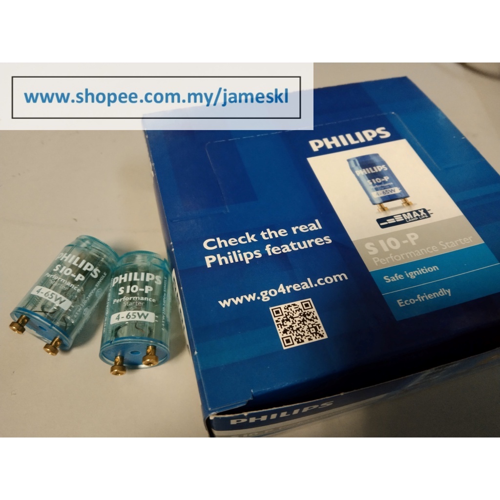 Philips S10 Fluo Starters (Buatan Europe) | Shopee Malaysia
