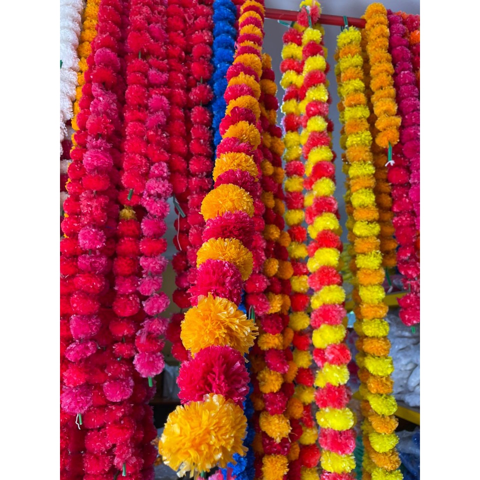 marigold garland (malai) | Shopee Malaysia