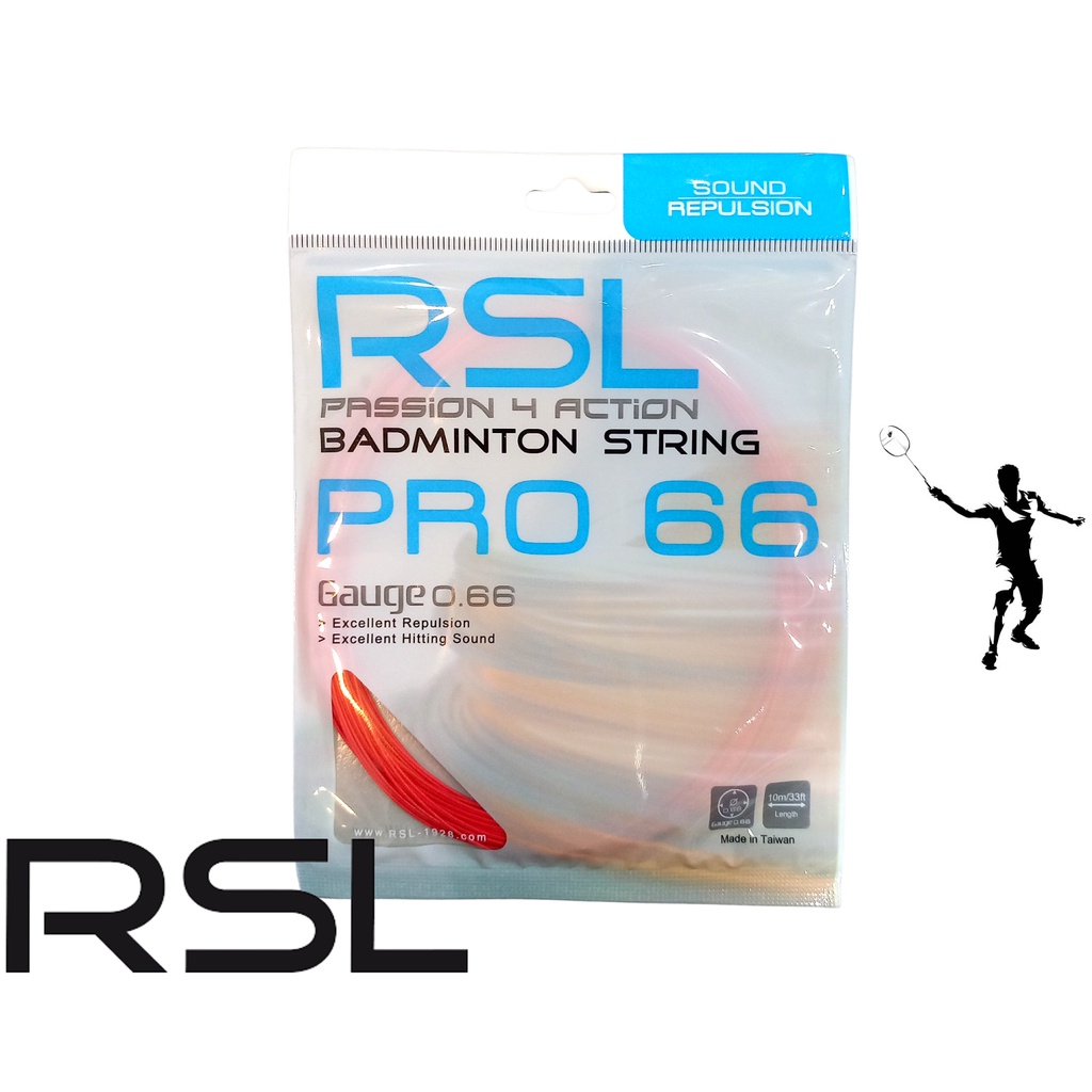 RSL PRO 66 ORIGINAL BADMINTON STRING (MADE IN TAIWAN) | Shopee Malaysia