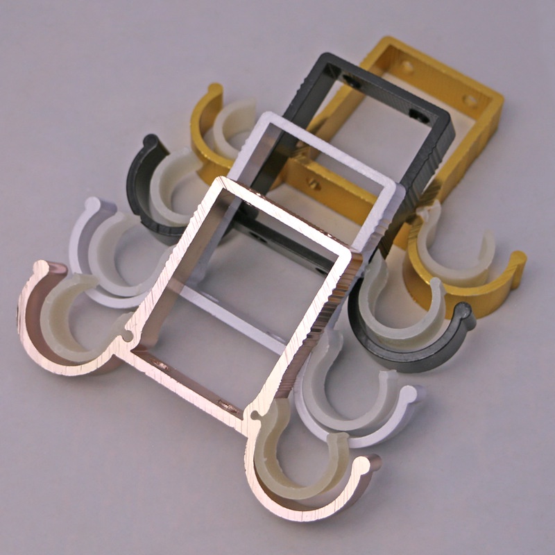 ~DOUBLE~ 28mm - Ceiling Bracket for Railing Rod Curtain/ Bracket ...