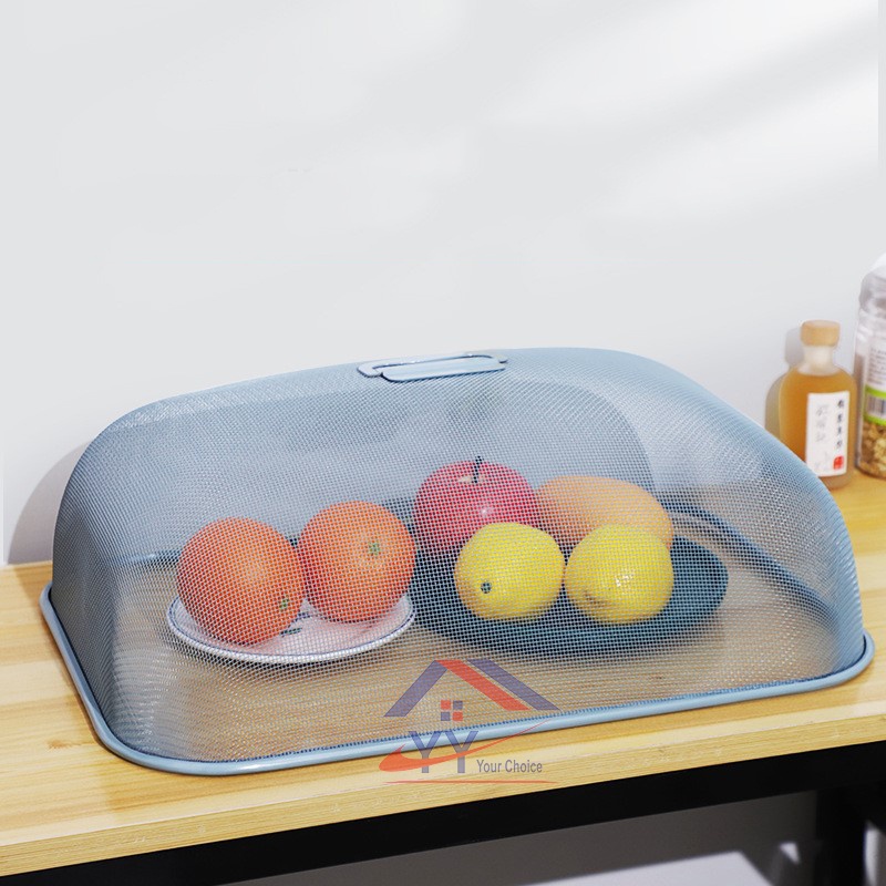 Modern Style Iron Net Food Cover/ Rectangle Square Food Cover/ Tudung ...