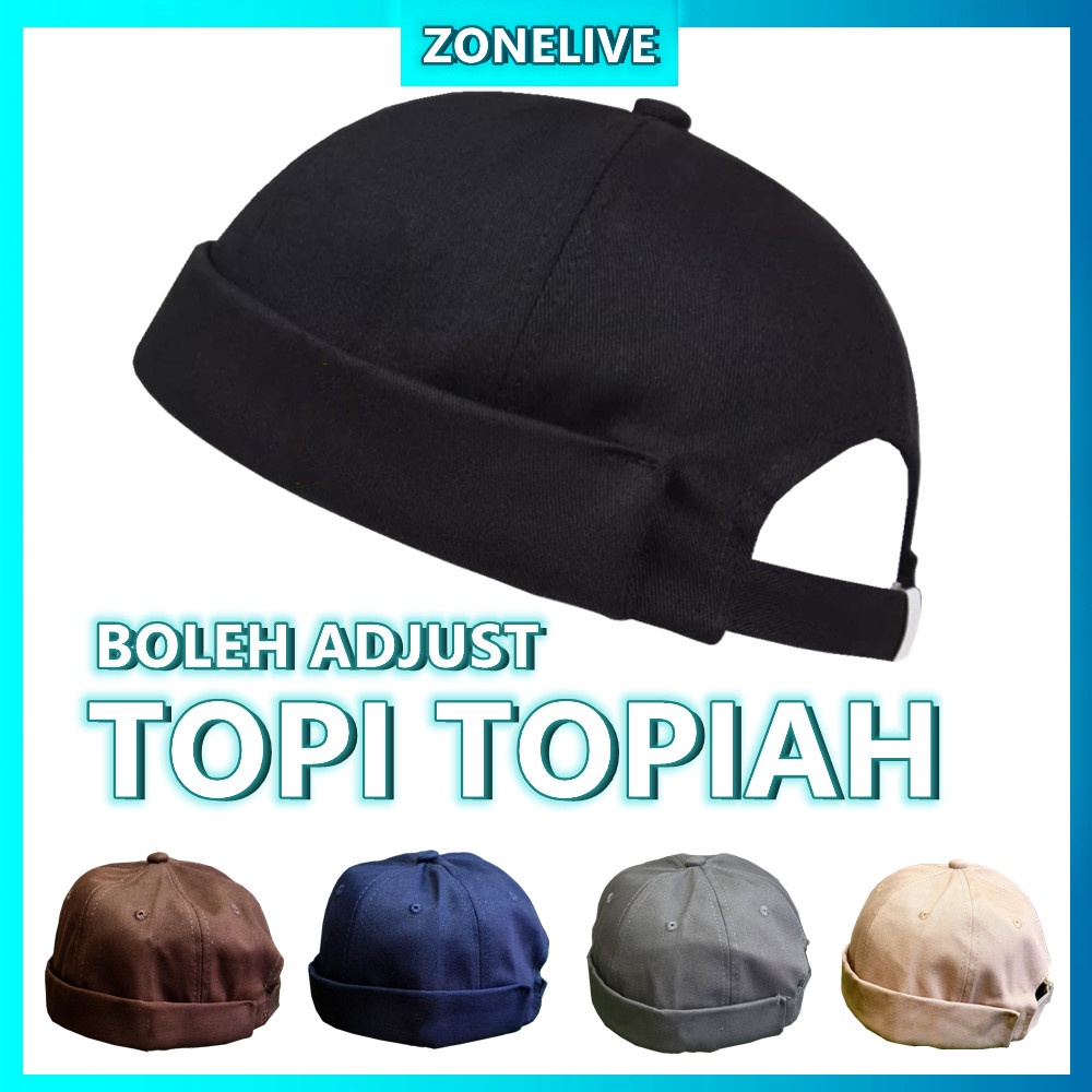 Topi Kopiah Viral Topiah Korean Style MikiHat Trend Baru Songkok Roll ...